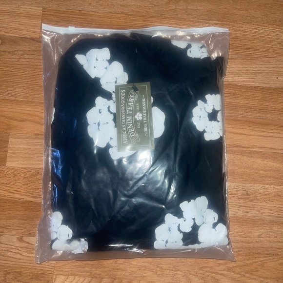 Denim & Flower | Sweaters | Authentic Denim Tears Hoodie | Poshmark